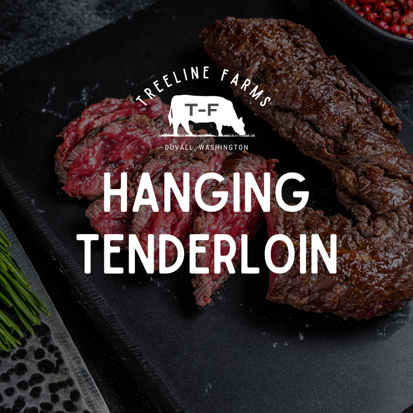 Beef Hanging Tenderloin (Hanger Steak) – Treeline Farms